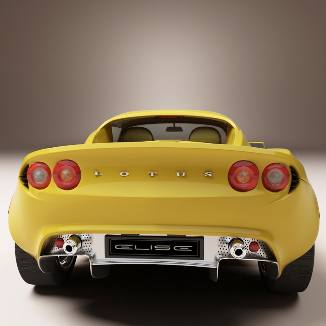 Lightwave Realistic Racing Car Elise
