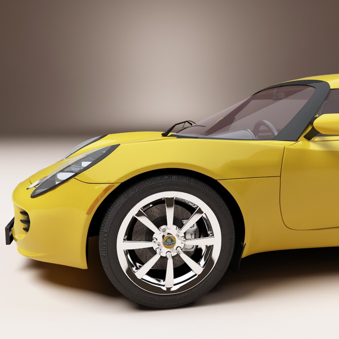 Lightwave Realistic Racing Car Elise