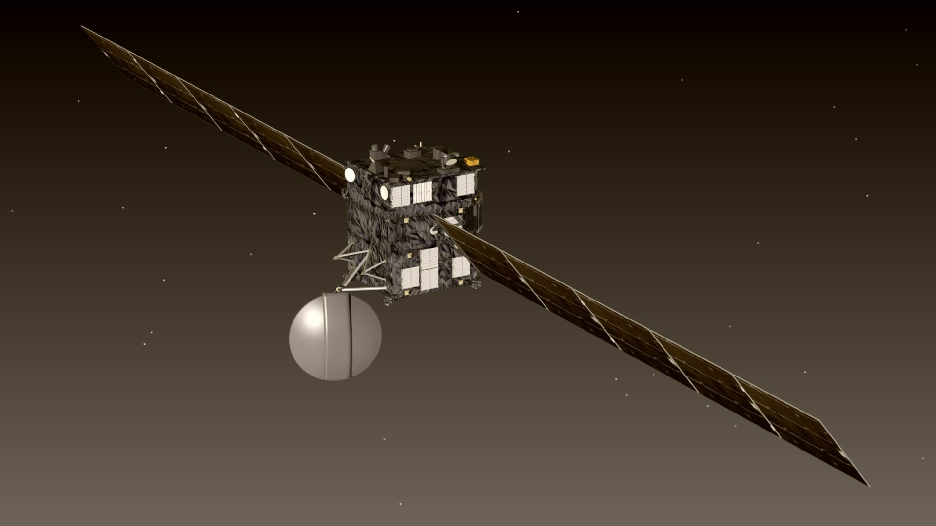 Rosetta Philae Spacecraft 3d Model