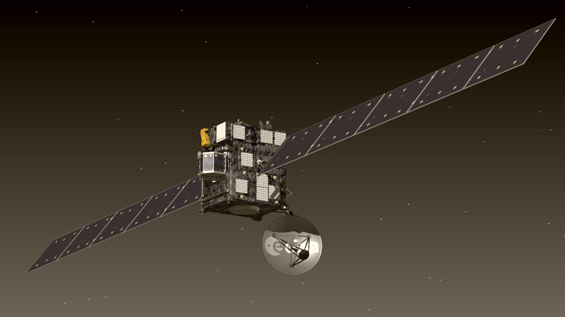 Rosetta Philae Spacecraft 3d Model