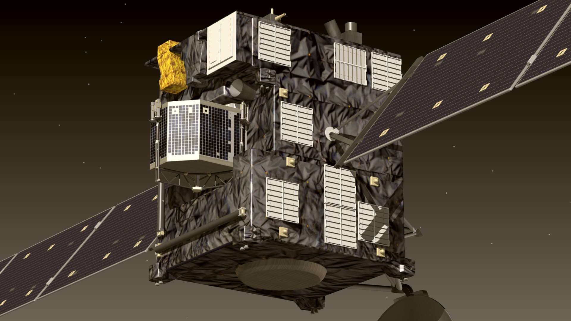 Rosetta Philae Spacecraft 3d Model