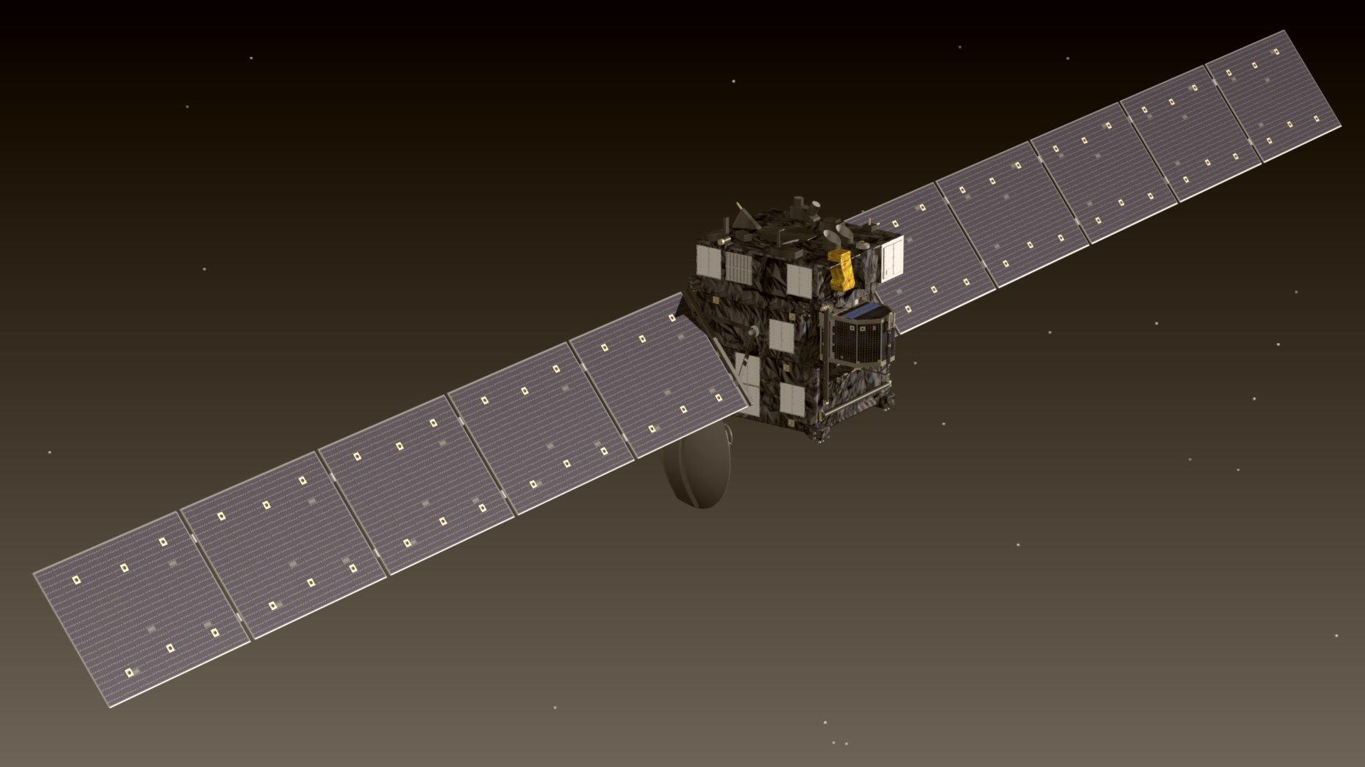 Rosetta Philae Spacecraft 3d Model