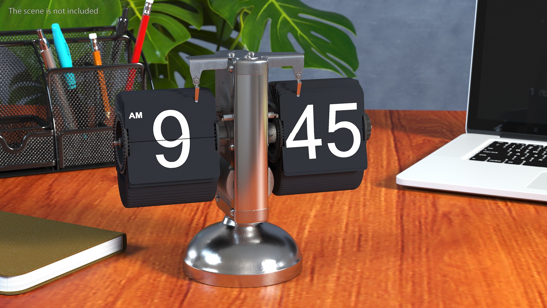 3D Retro Digital Flip Down Clock Model - TurboSquid 1868510