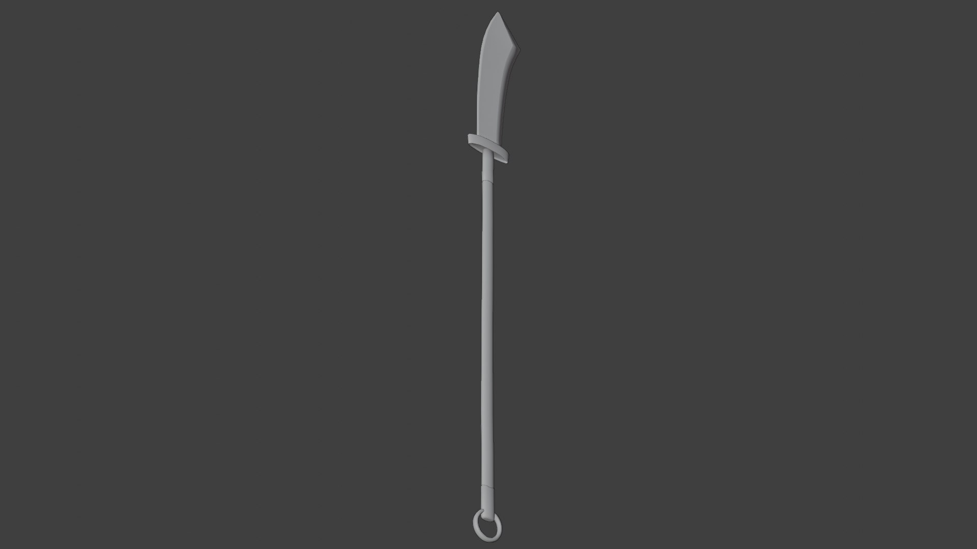 Mace Trident Staff 3D - TurboSquid 1672663