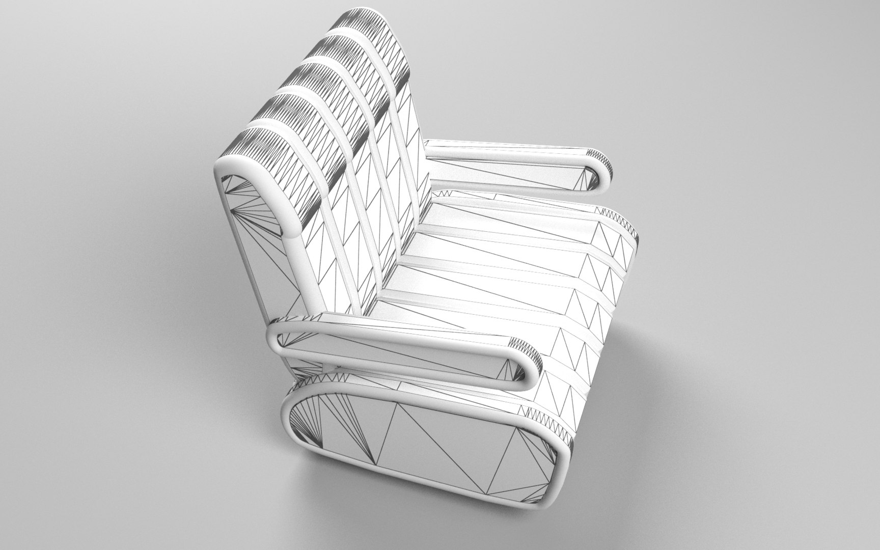 3D armchair barbosa model - TurboSquid 1488684