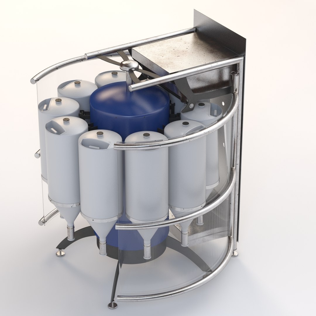 Micro Dosing 3d Model