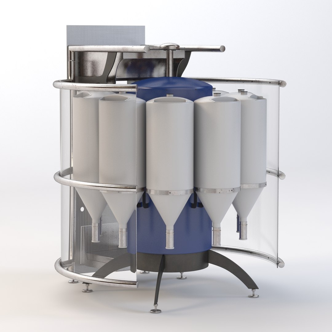 Micro Dosing 3d Model