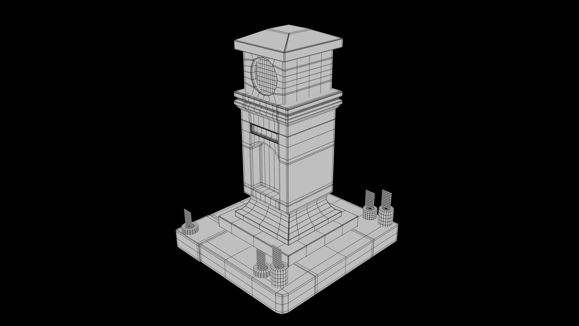 3D Stylized Tomb Stone - TurboSquid 1846711