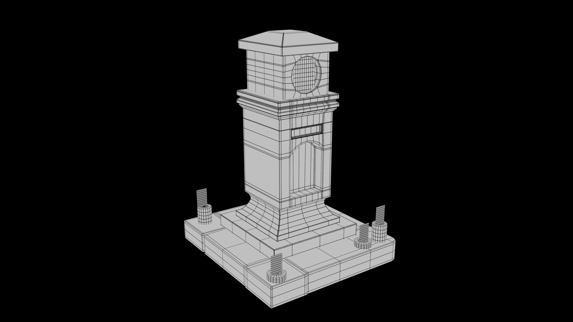 3D Stylized Tomb Stone - TurboSquid 1846711