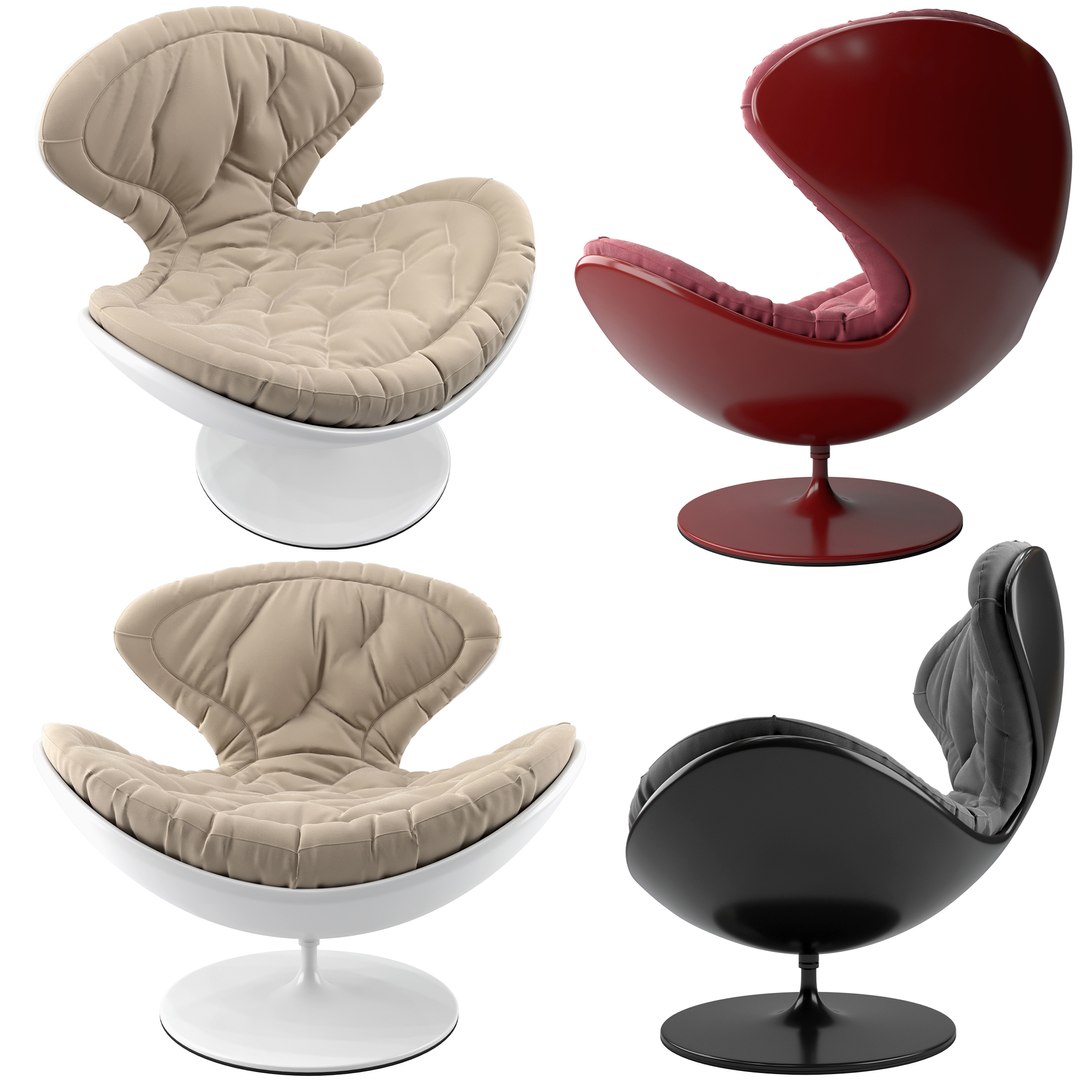 3D model jetsons seat lounge chair - TurboSquid 1562064