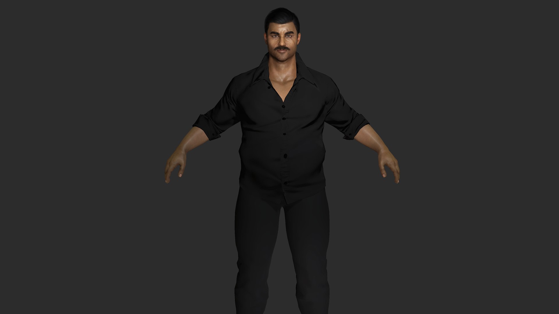 AAA 3D REALISTIC CHARACTER-INDIA BUSINESSMAN MAFIA NPC BODYGUARD 3D ...