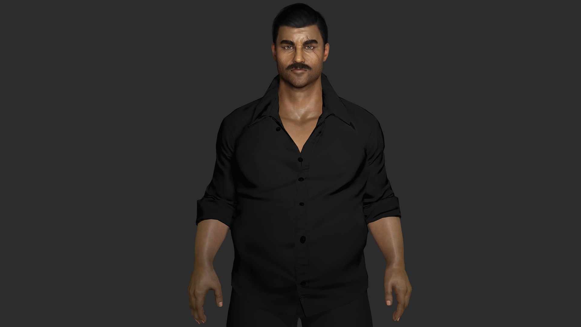 AAA 3D REALISTIC CHARACTER-INDIA BUSINESSMAN MAFIA NPC BODYGUARD 3D ...