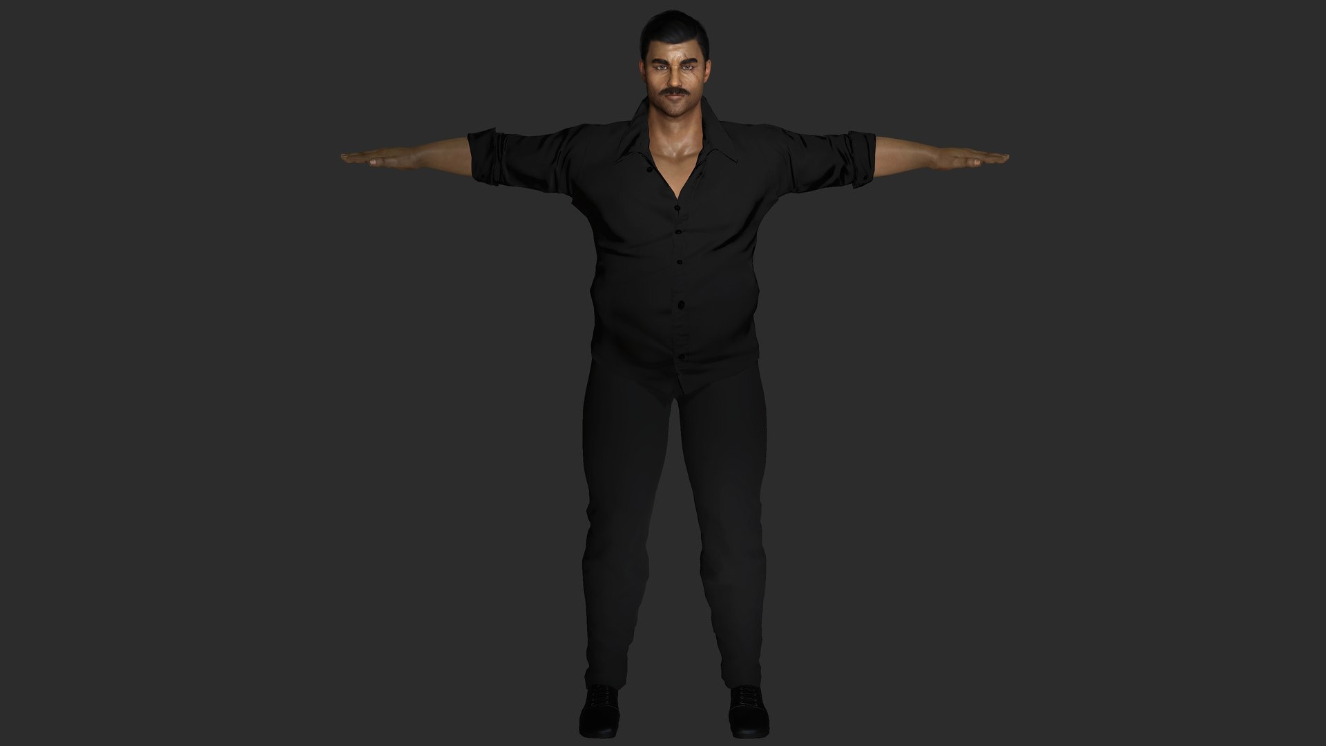 AAA 3D REALISTIC CHARACTER-INDIA BUSINESSMAN MAFIA NPC BODYGUARD 3D ...
