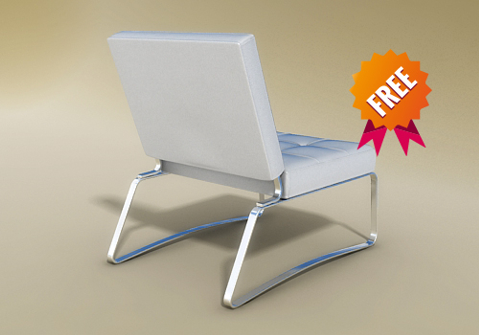 free chair 3d model