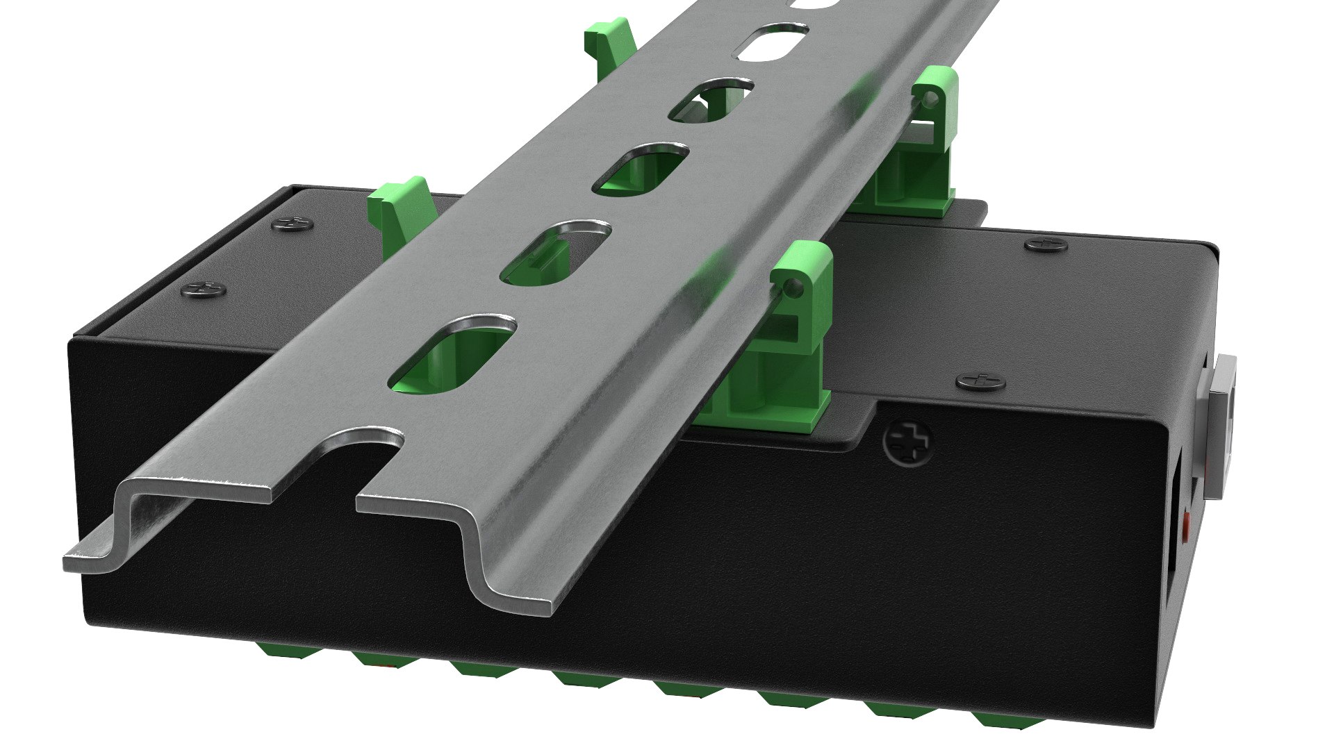 3D Mega Screw Terminal Block Din Rail - TurboSquid 1894103