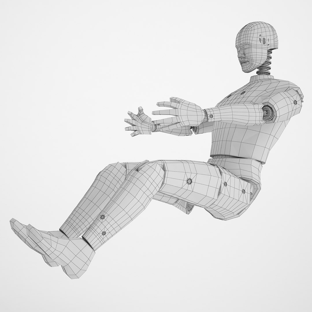 3D Male Car Crash - TurboSquid 1280975