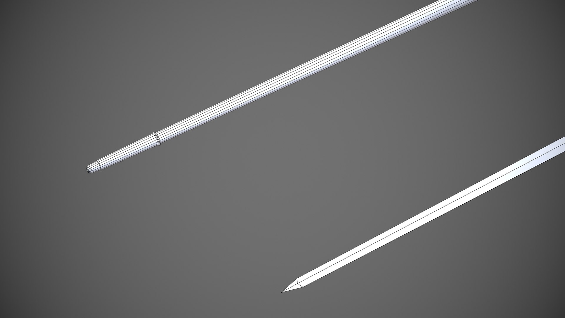 3D Model Victorian Cane-sword - TurboSquid 1948905