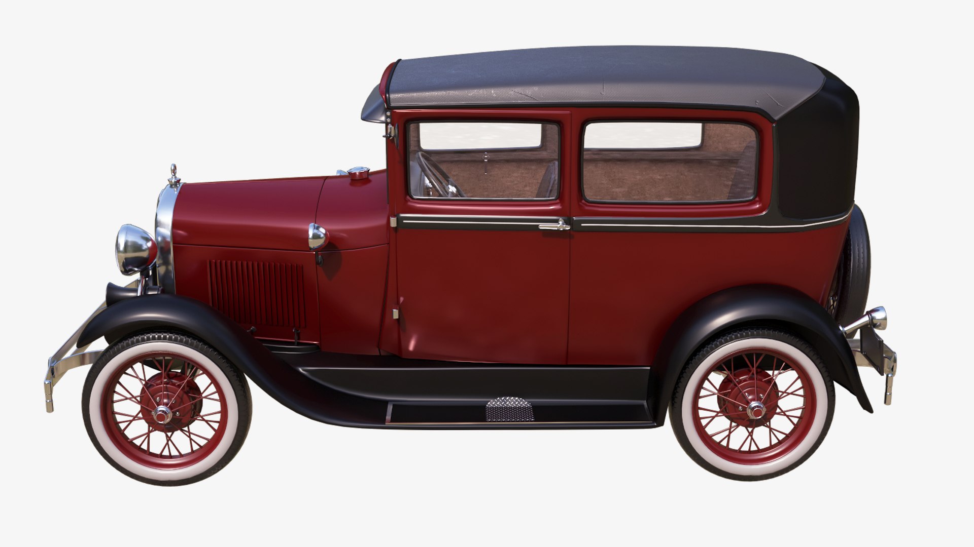 Ready 1929 modeled 3D model - TurboSquid 1403534