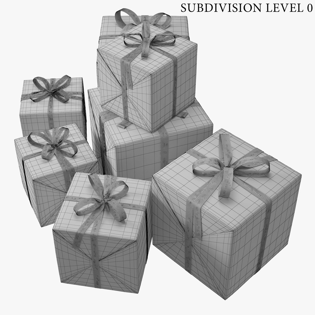 Gift Boxes 3D Model | 1144720 | TurboSquid