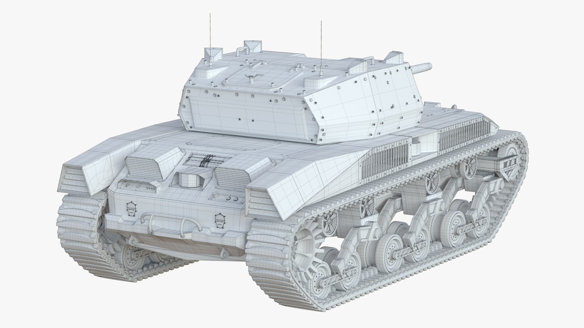 Future Electric Tank 3D Model - TurboSquid 1579724