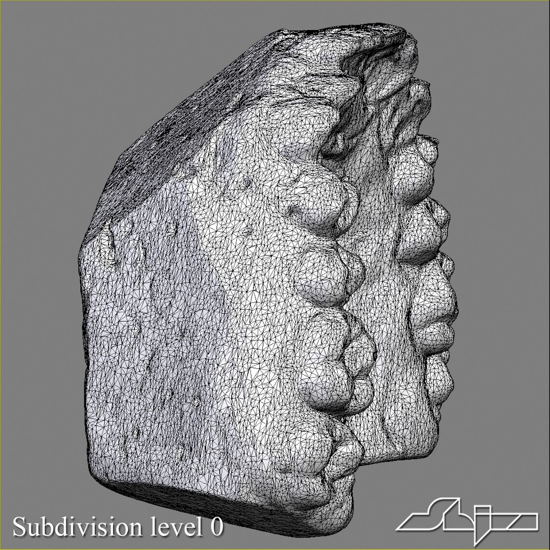 3d Model Gypsum Mould Teeth Scan