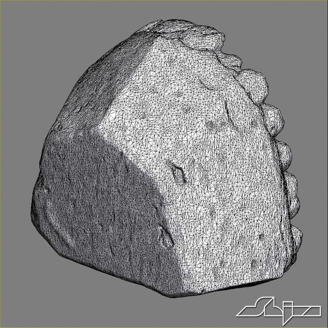 3d Model Gypsum Mould Teeth Scan