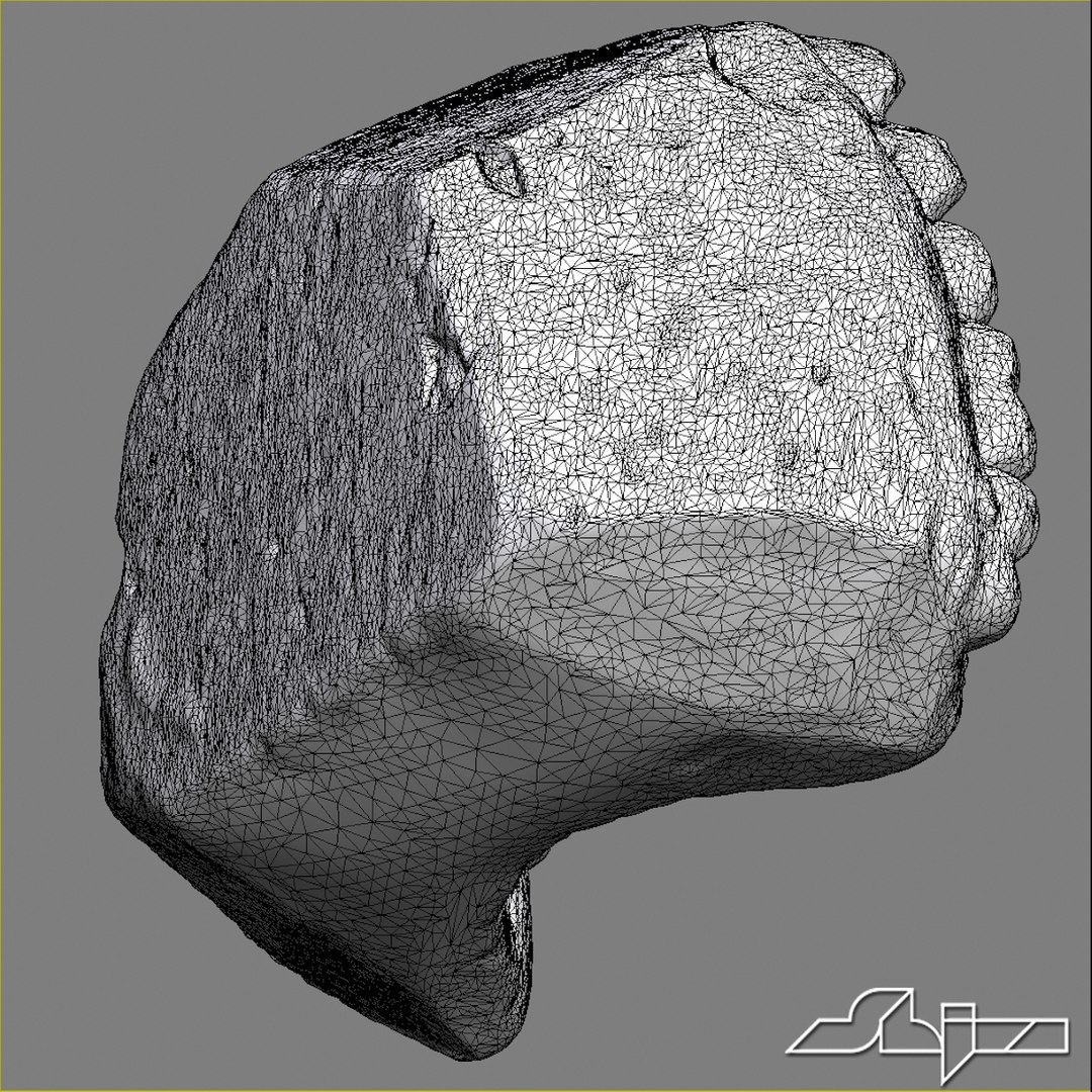 3d Model Gypsum Mould Teeth Scan