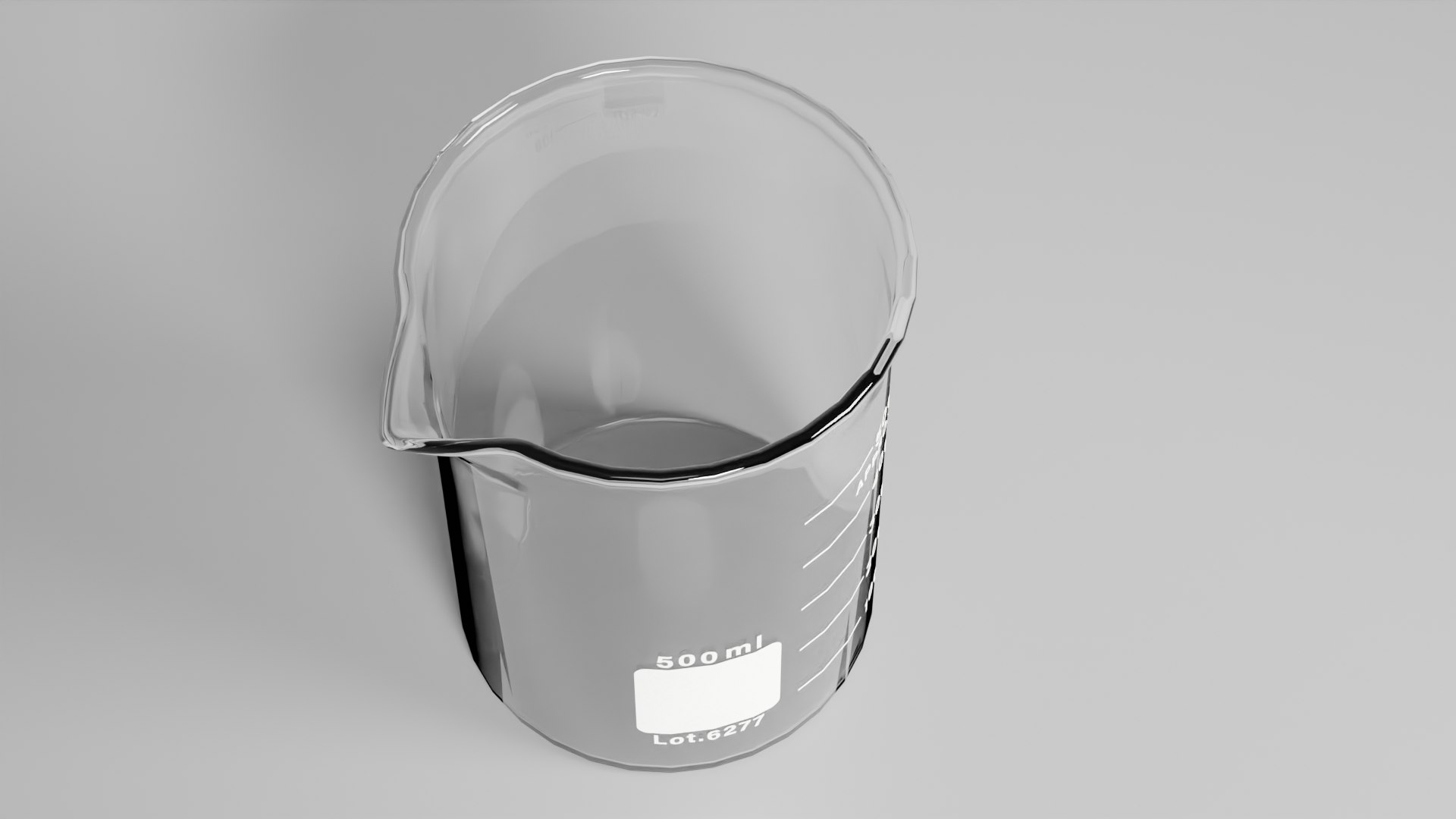 Beaker 500 Ml Model - TurboSquid 1775372