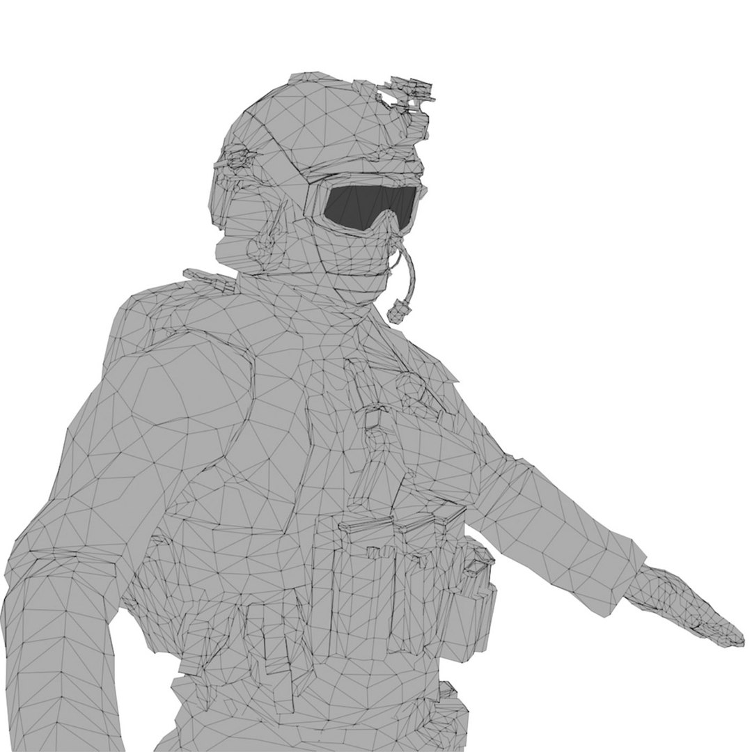 Spec Ops Soldier C4d