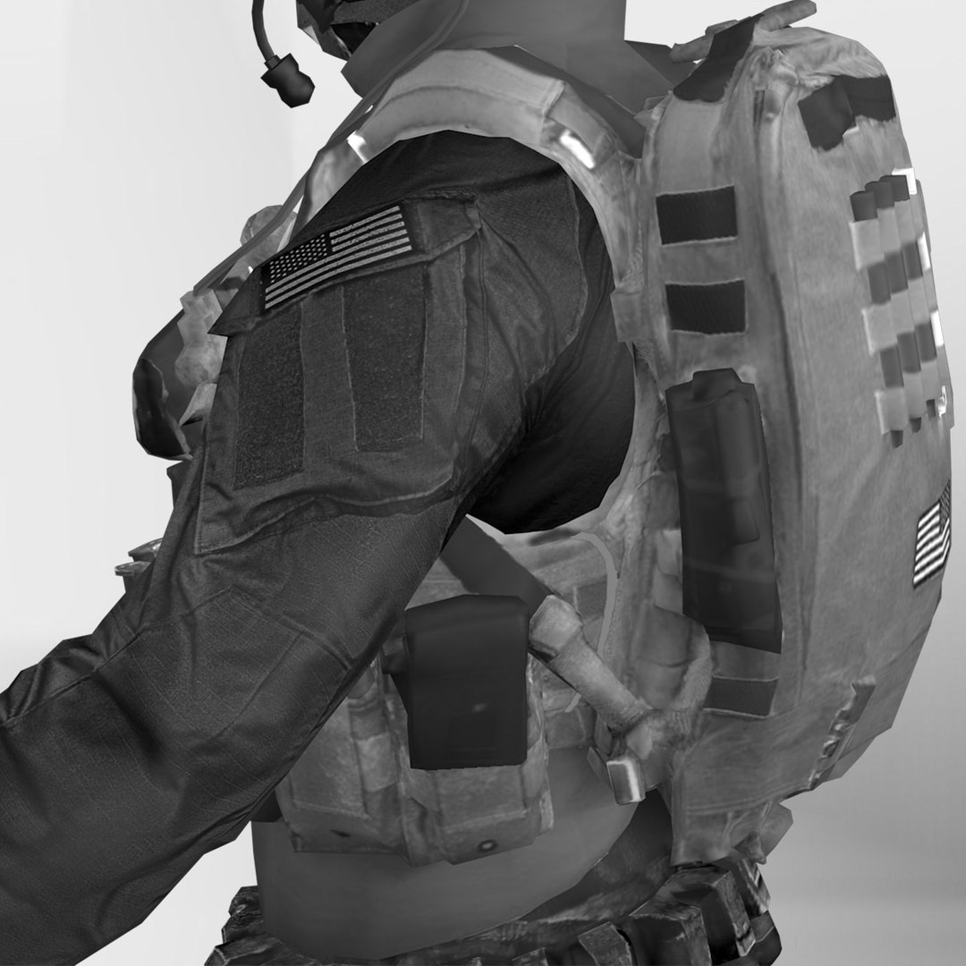 Spec Ops Soldier C4d