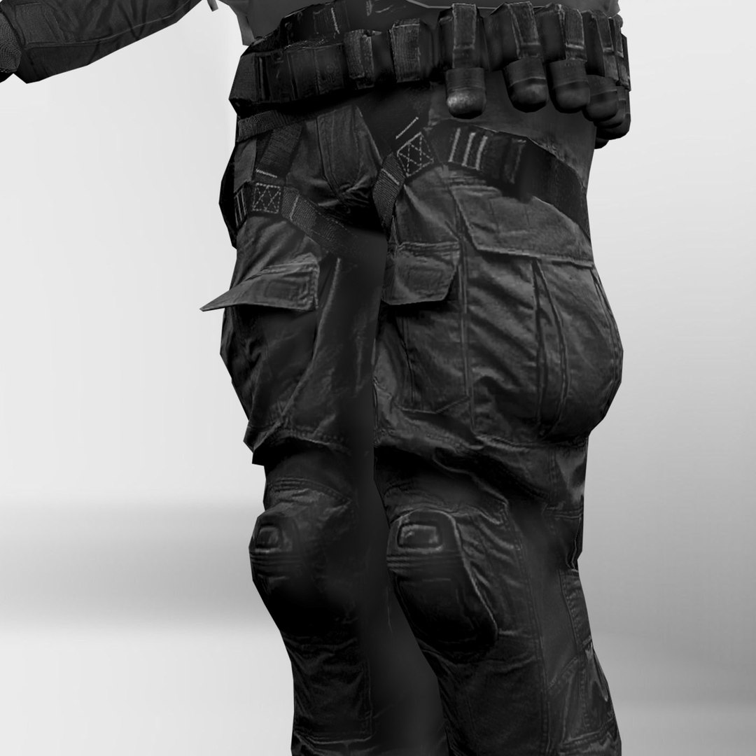 Spec Ops Soldier C4d
