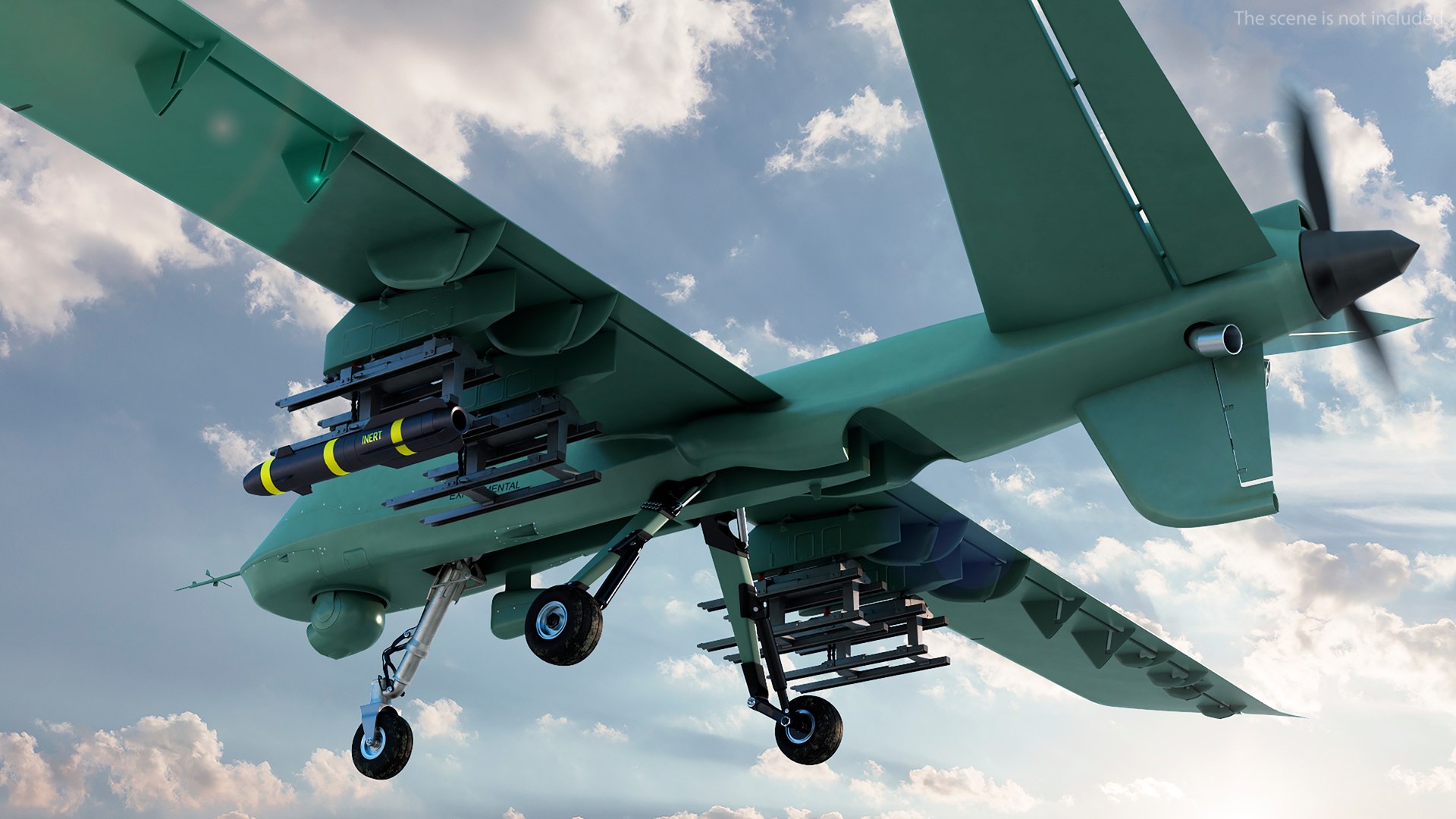 Unmanned Aircraft System Mojave 3D model - TurboSquid 2028927