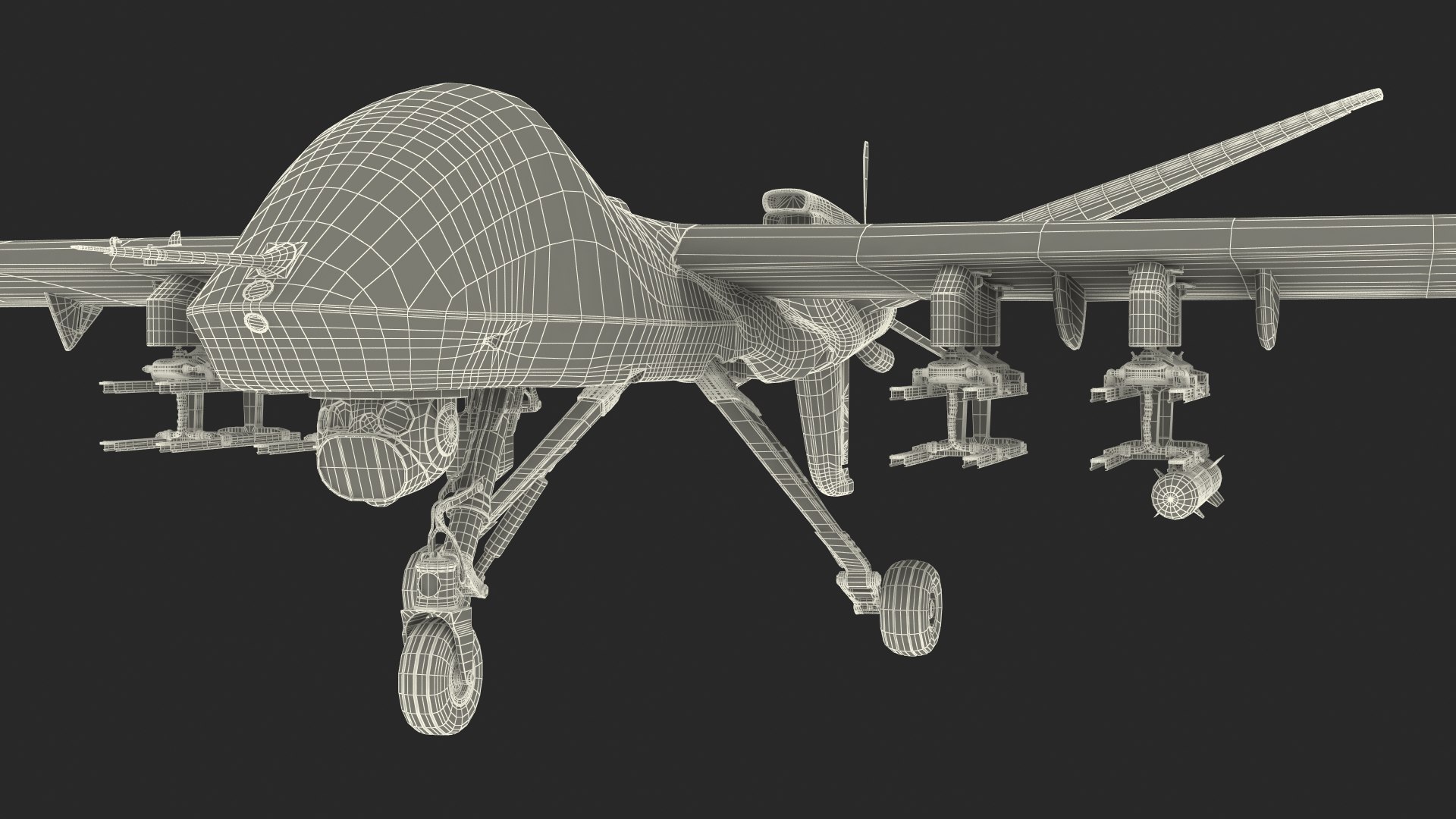 Unmanned Aircraft System Mojave 3D model - TurboSquid 2028927