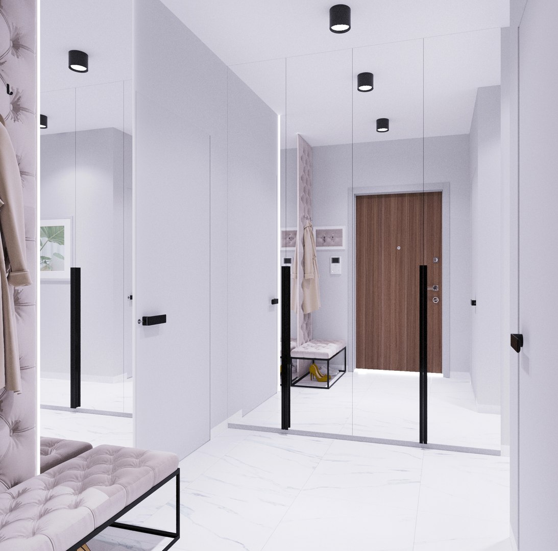 3D Corridor Interior Design - TurboSquid 2054511