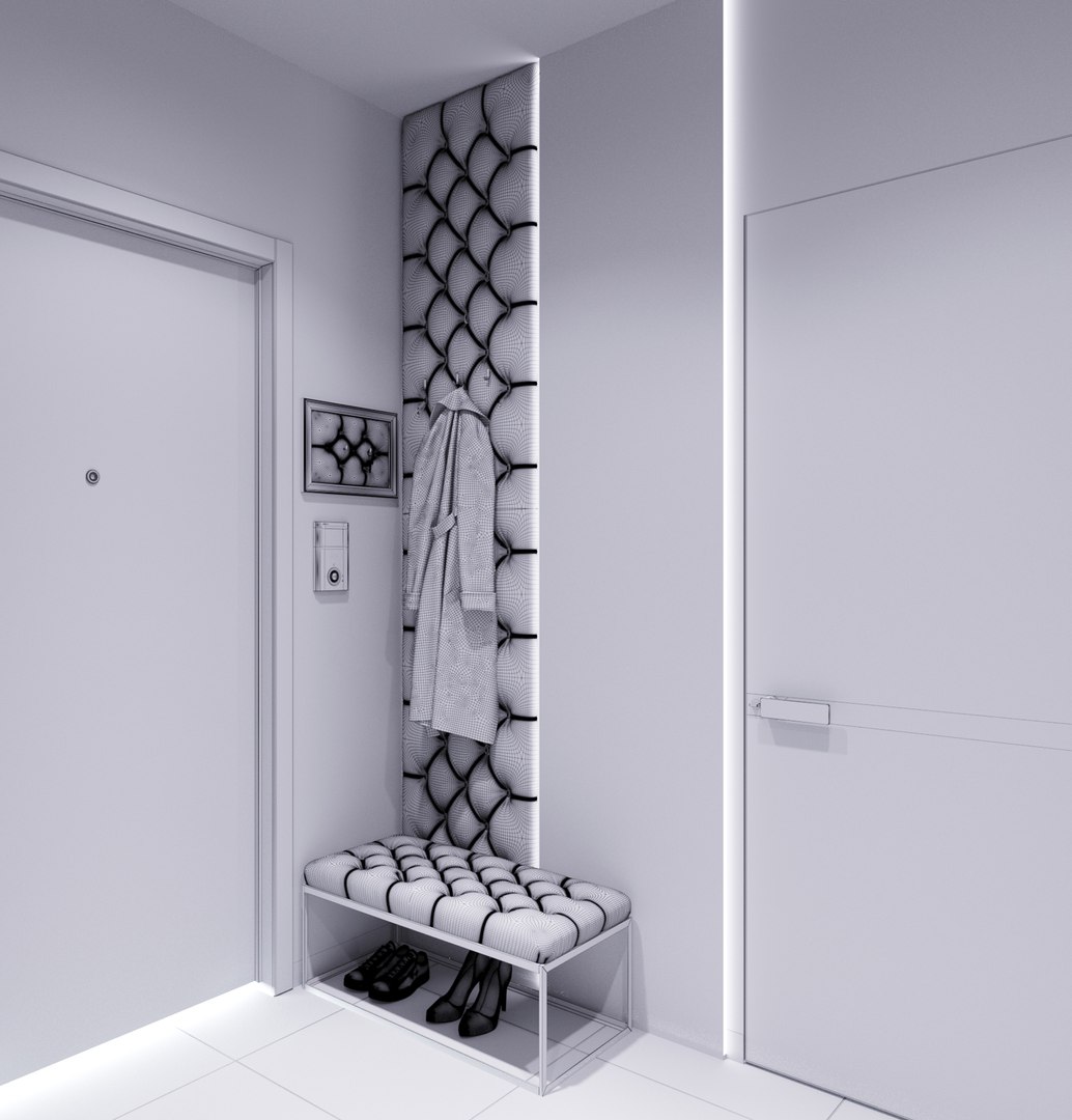 3D Corridor Interior Design - TurboSquid 2054511