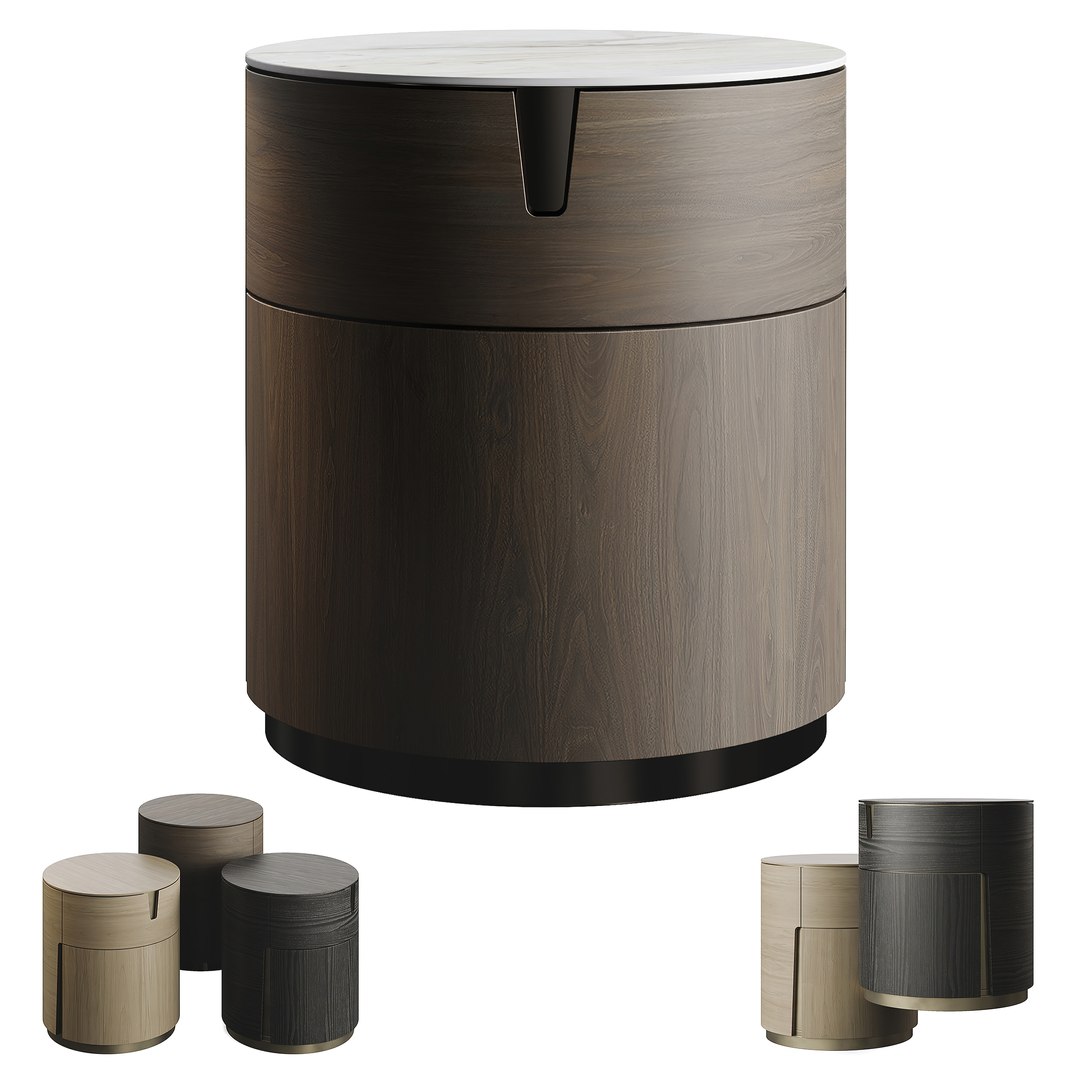 3D Porada Tylsa Night 54 Bedside Table - TurboSquid 2077127