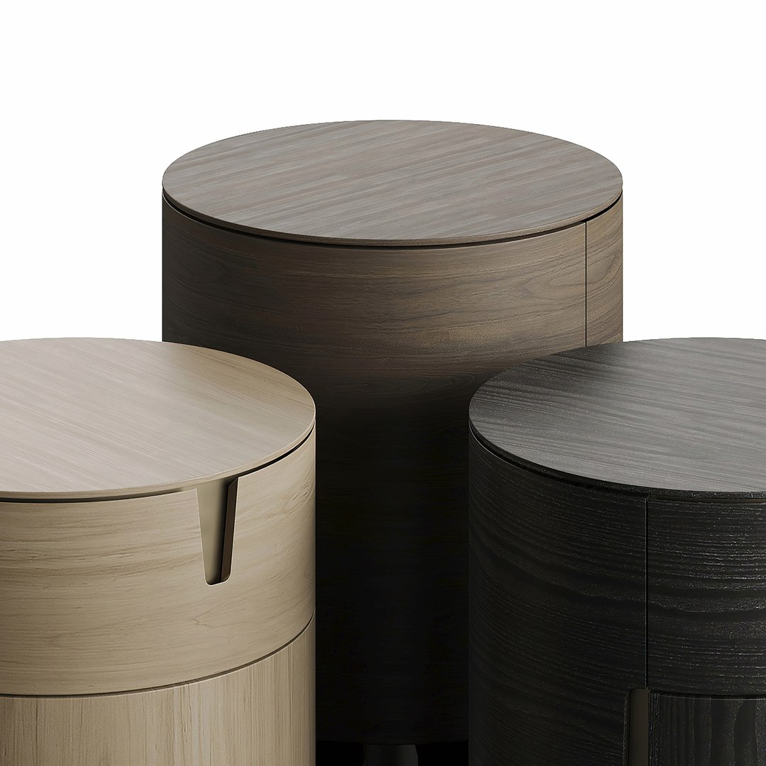 3D Porada Tylsa Night 54 Bedside Table - TurboSquid 2077127