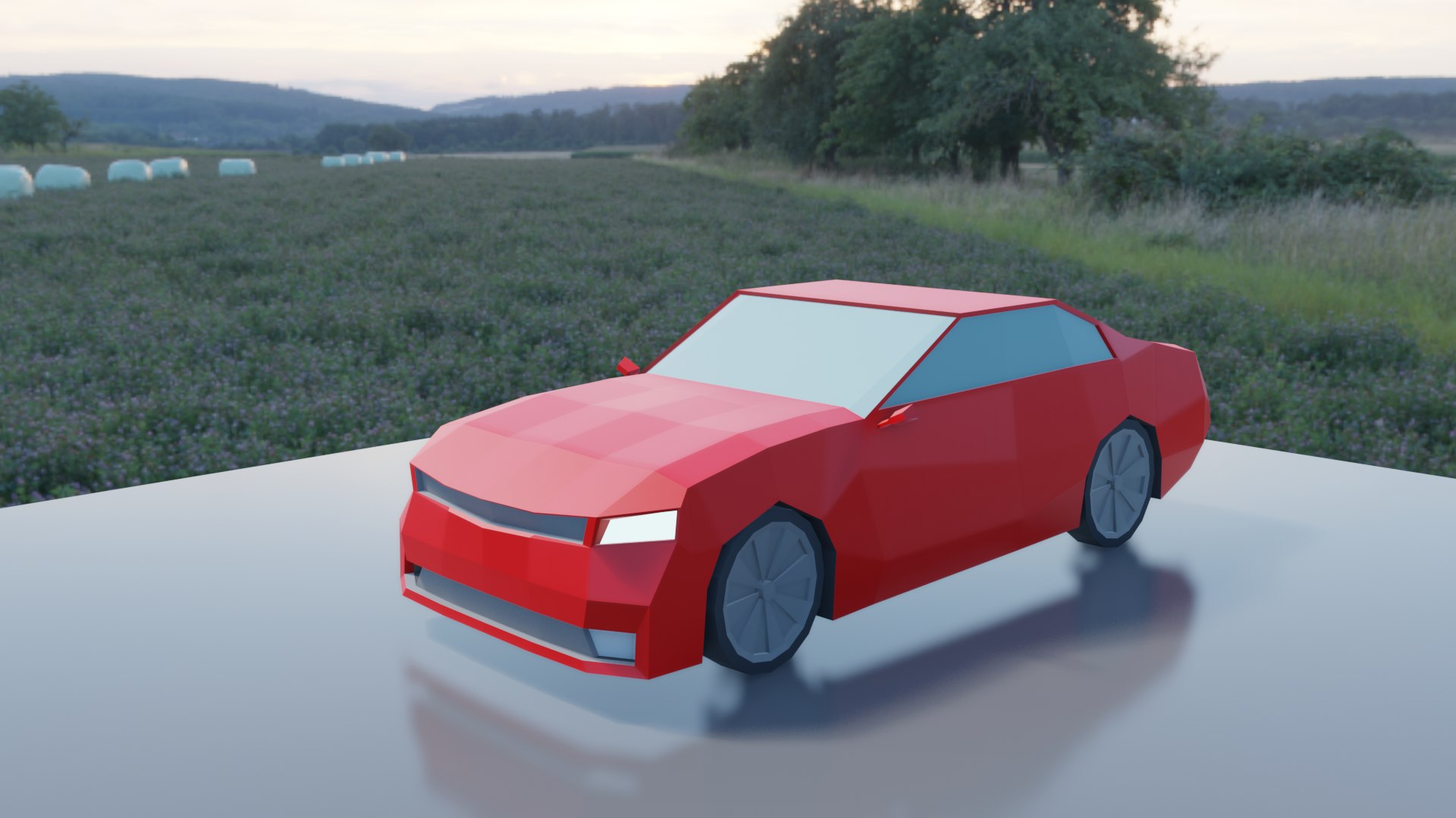 Low Poly Generic Sport Car Low-poly 3D Model 3D Model - TurboSquid 2380293