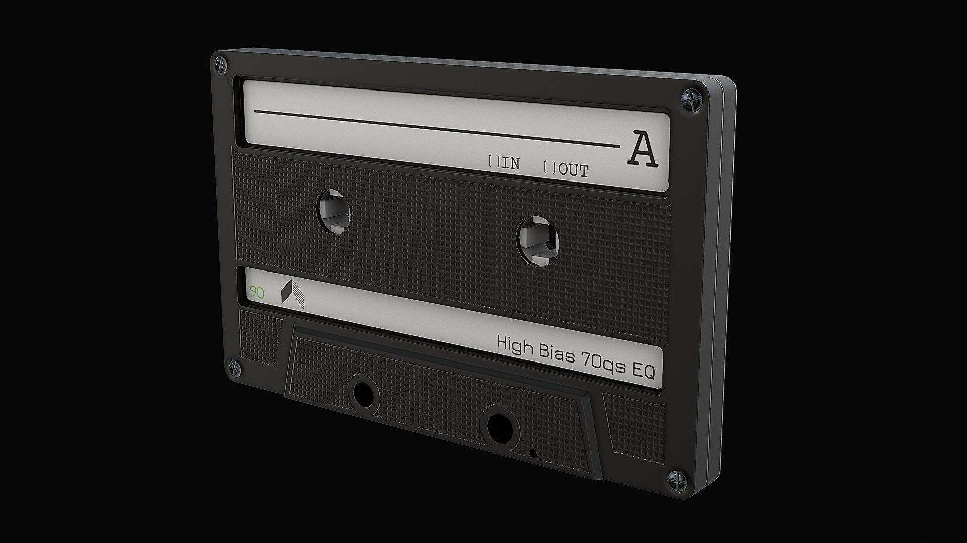 Cassette 3D Model - TurboSquid 2343516