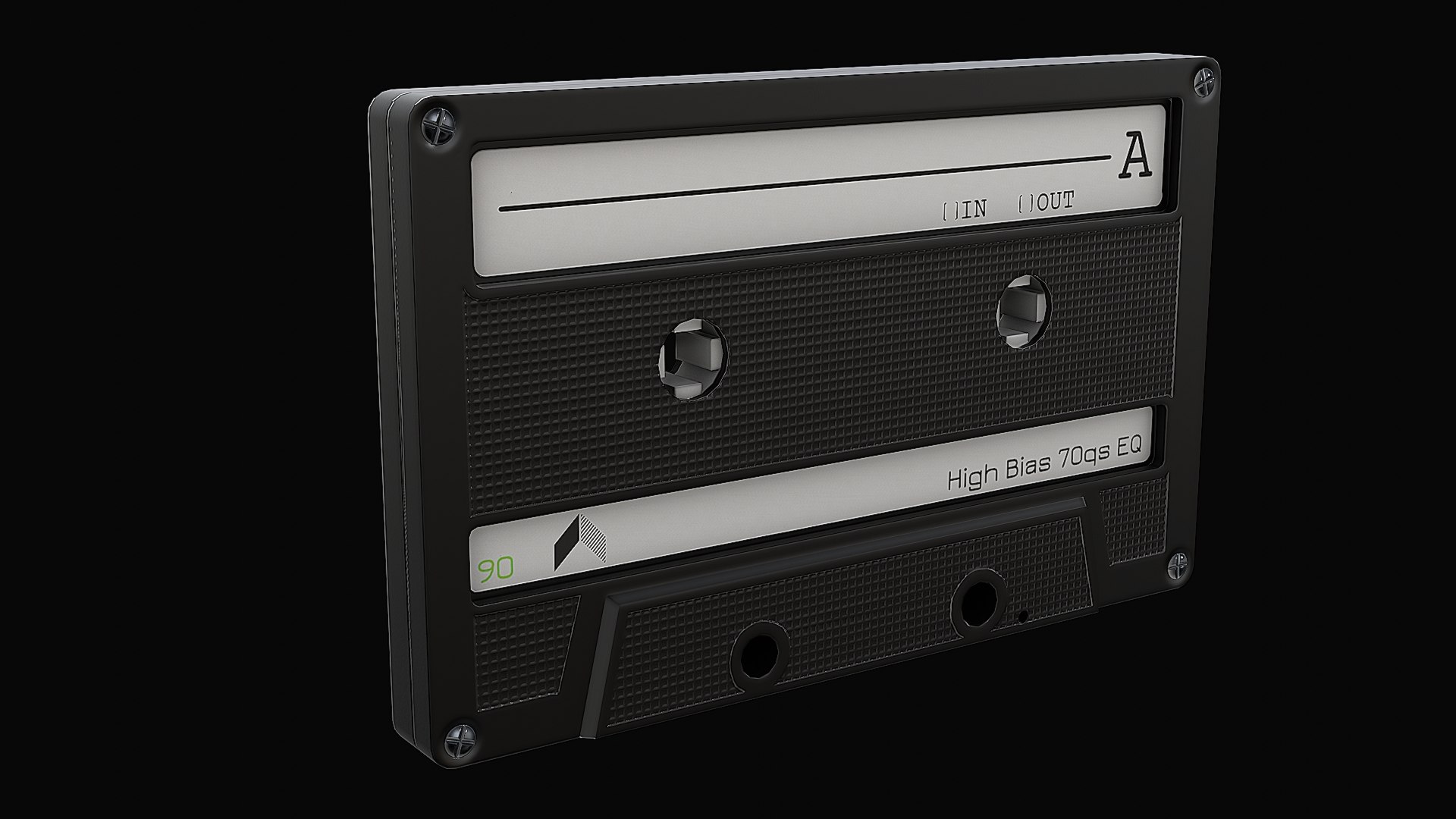 Cassette 3D Model - TurboSquid 2343516