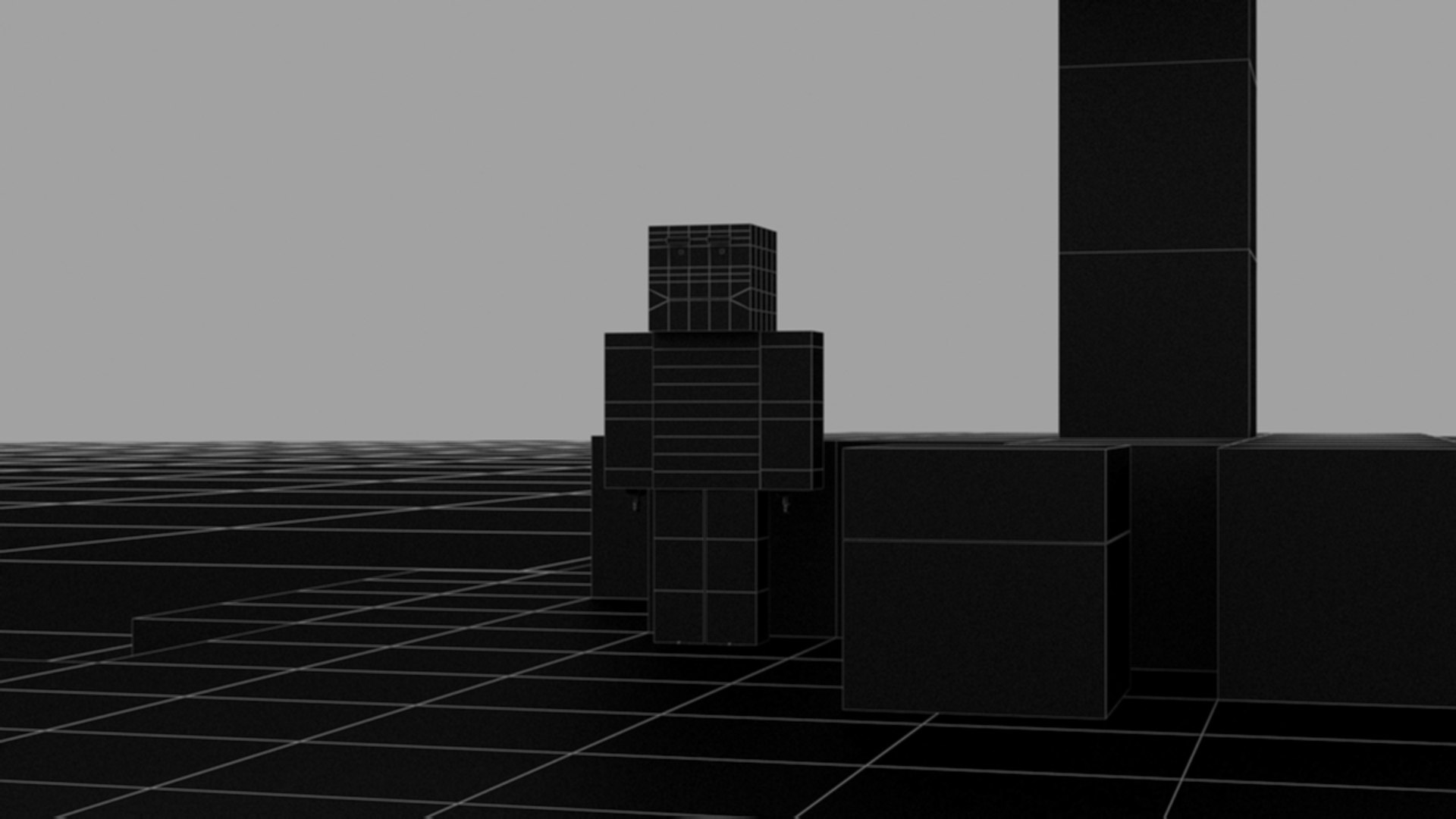 minecraft scene tree 3d model