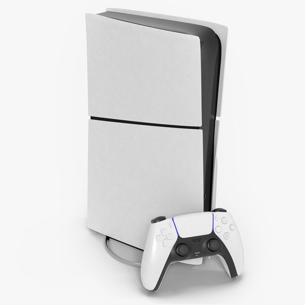 컨트롤러가 포함된 디지털 게임 콘솔 3D 모델 - TurboSquid 2203318