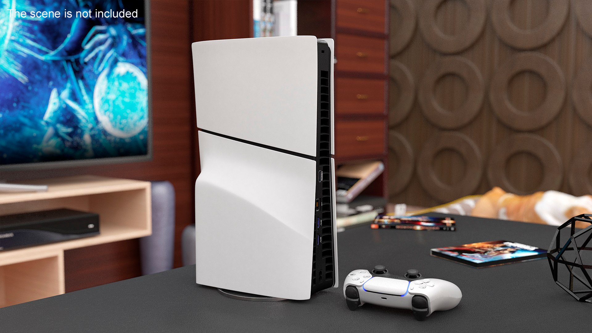 3D Digital Gaming Console With Controller - TurboSquid 2203318