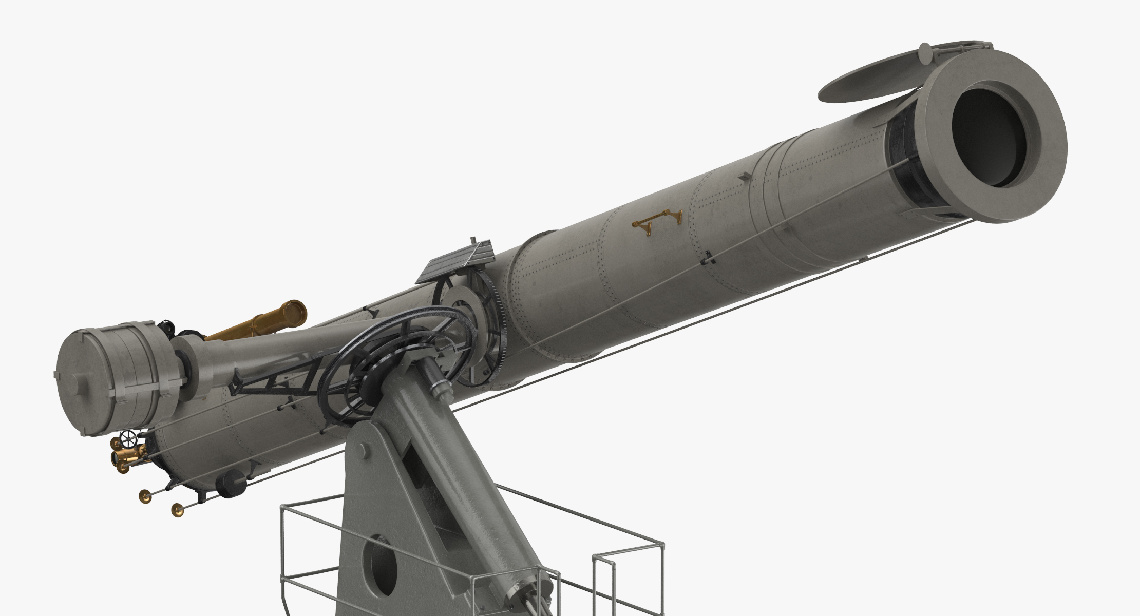 3d model observatory telescope