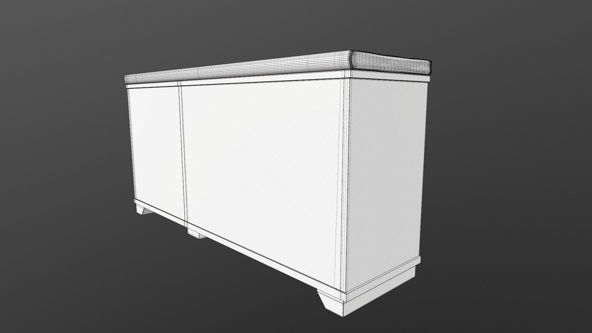 3D Study Table Model - TurboSquid 1977593