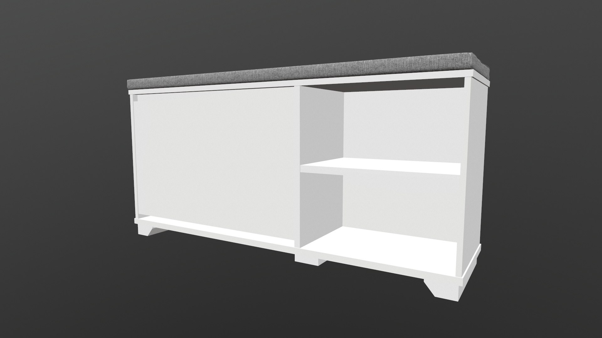 3D Study Table Model - TurboSquid 1977593