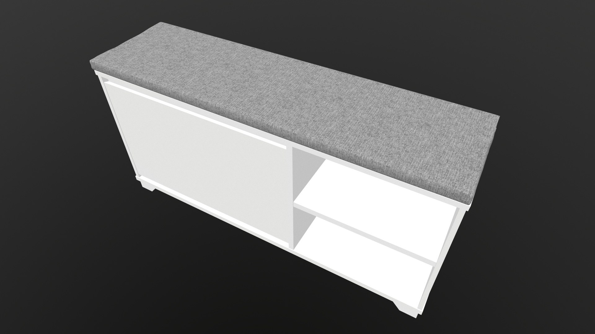 3D Study Table Model - TurboSquid 1977593
