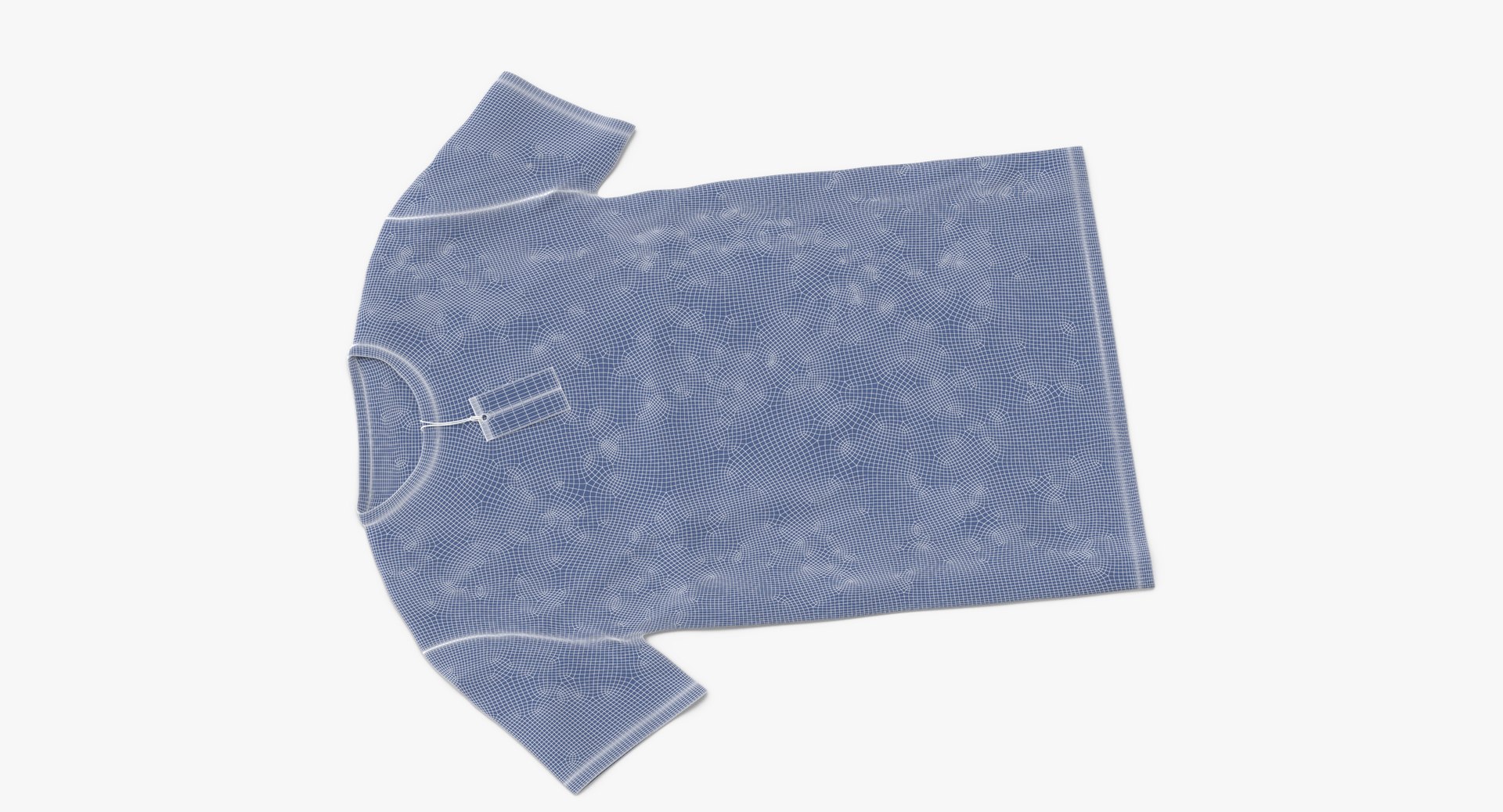 Male Crew Neck Laid 3D Model - TurboSquid 1194295