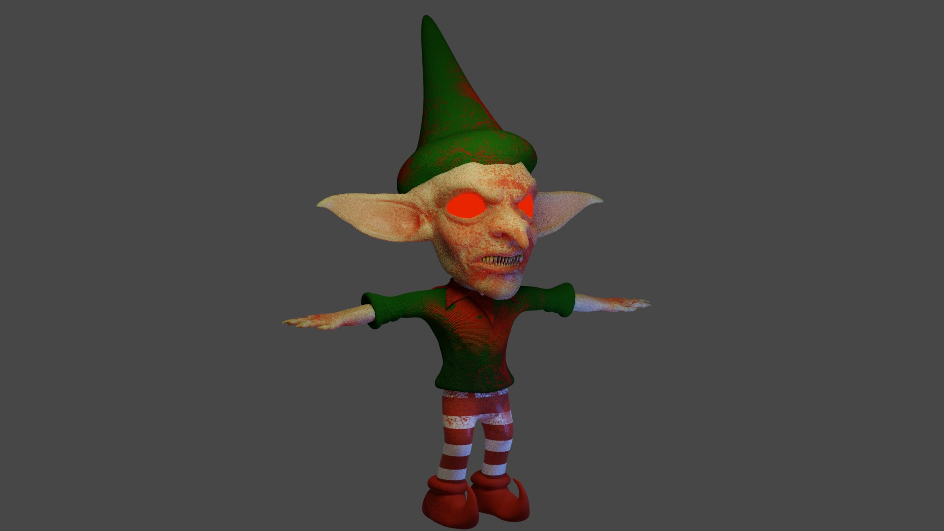 3D character elf creature model - TurboSquid 1672284