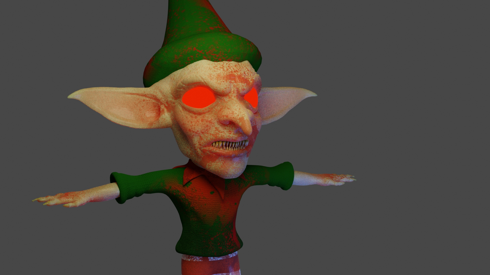 3D character elf creature model - TurboSquid 1672284